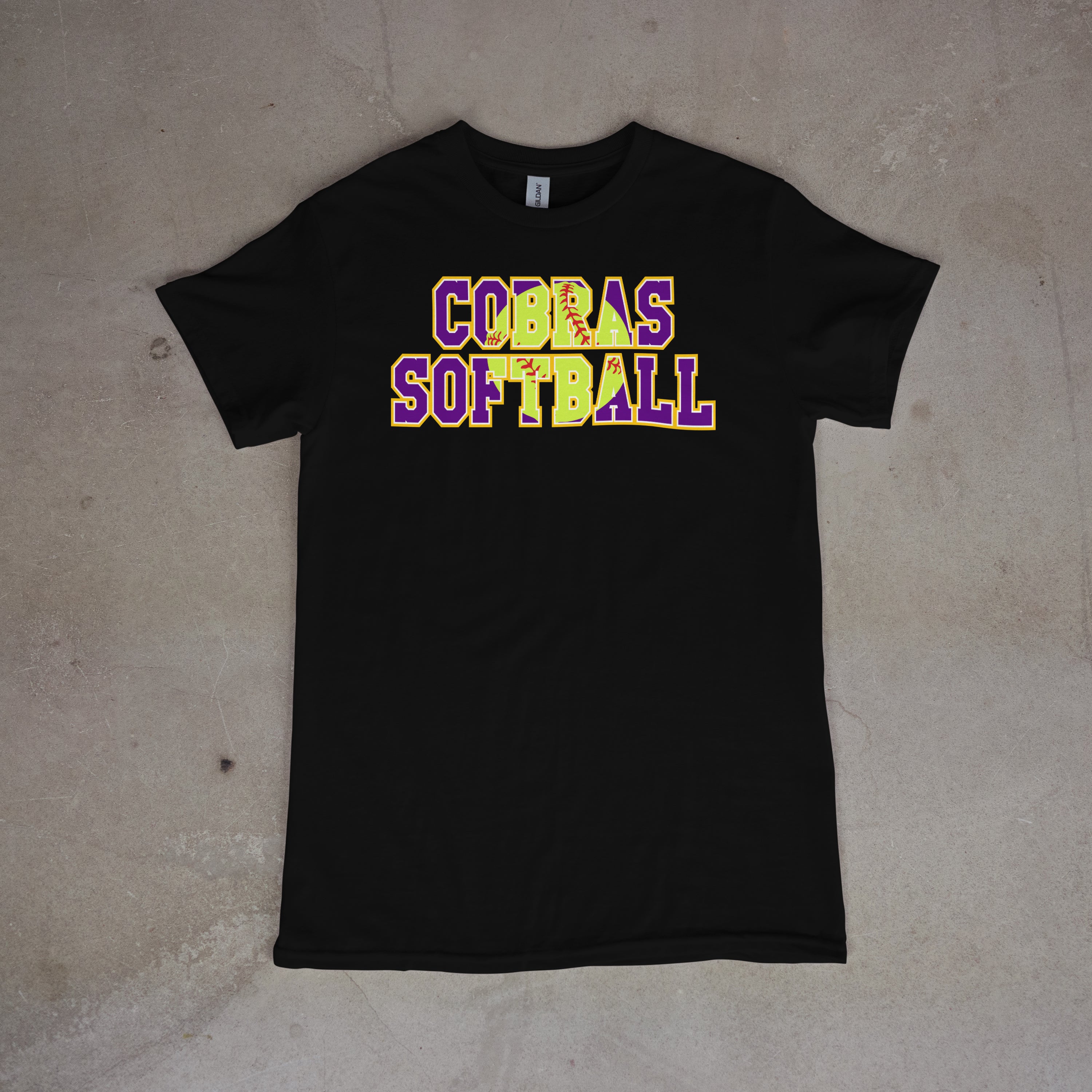 Cobras Softball Cutout – FXC Unique